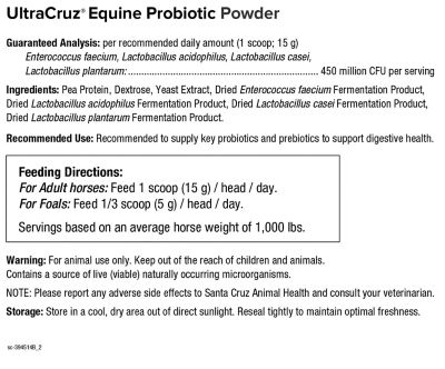 UltraCruz Equine Probiotic Supplement for Horses, 6.06 lb. at Tractor ...
