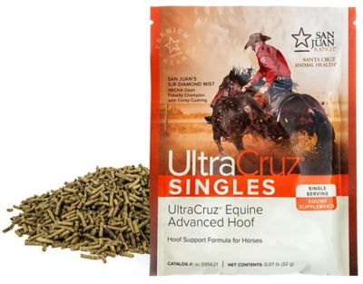 UltraCruz Equine Advanced Hoof Supplement for Horses, 60 singles ...