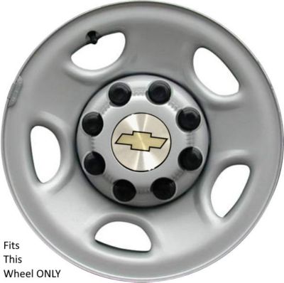 CCI Black Hubcaps/Wheel Covers for Chevrolet Express 2500, 3500 SRW ...