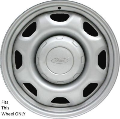 CCI Set of 4, Ford F-150 2010-2024 Black Hubcaps/Wheel Covers for 17 ...