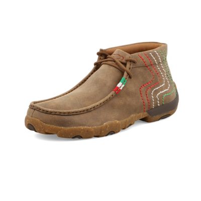 Twisted X Chukka Moc Shoes, 9 W,Bomber at Tractor Supply Co