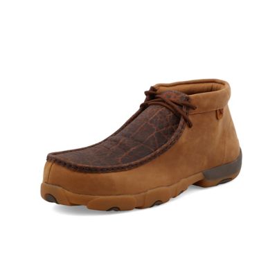 Twisted X Men's Work Chukka Driving Moc, MDMNT01, 11.5 M,Brown at ...