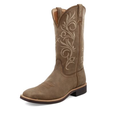 Twisted X Women's Top Hand Boots, 11 in., 5.5 B,Brown at Tractor Supply Co