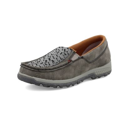 Twisted X Women's Slip-On Driving Moc, WXC0015, 8.5 M,Grey at Tractor ...