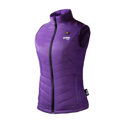 Gobi Heat Women's Heated Dune Vest, L,Plum at Tractor Supply Co