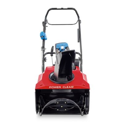 Toro 21 in. Self-Propelled Clear 821 QZE 252cc Single-Stage Electric ...