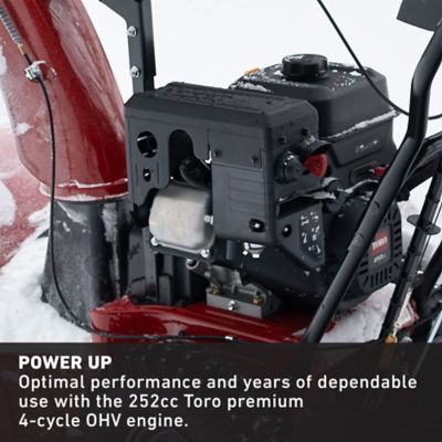 Toro Power 24 in. Self-Propelled Max 824 OE 252cc 2-Stage Electric ...