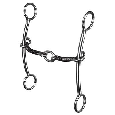 Reinsman 7 in. S Sweet Iron Bit, 7 in. Cheek, 5-1/4 in. Mouth, Stage C ...