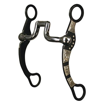 Reinsman 7 in. S Sweet Iron Bit, 7 in. Cheek, 5-1/4 in. Mouth, Stage C ...