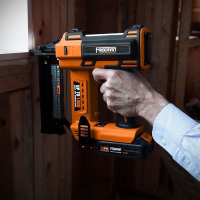 Freeman 20V Cordless 2-in-1 18 ga. Nailer/Stapler (Tool Only), 1400 ...