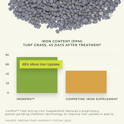 Earth Science 15 lb. 5,000 sq. ft. Iron Pro Fast Acting Iron Supplement ...