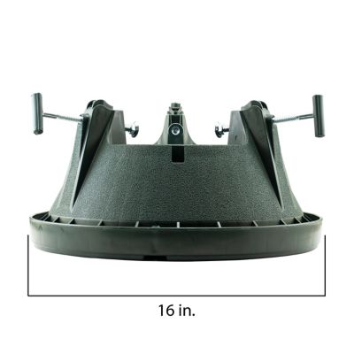 Jack Post Plastic Tree Stand for 6 ft. Trees. 4.75 in. Trunk, 1/2 gal ...