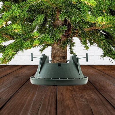 Jack Post Plastic Tree Stand for 6 ft. Trees. 4.75 in. Trunk, 1/2 gal ...