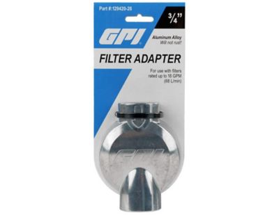 GPI Cast Aluminum Filter Adapter, 3/4 in. NPT, 18 GPM at Tractor Supply Co.