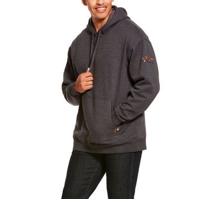 Ariat Men's Rebar Workman Hoodie, 3XL,Charcoal at Tractor Supply Co