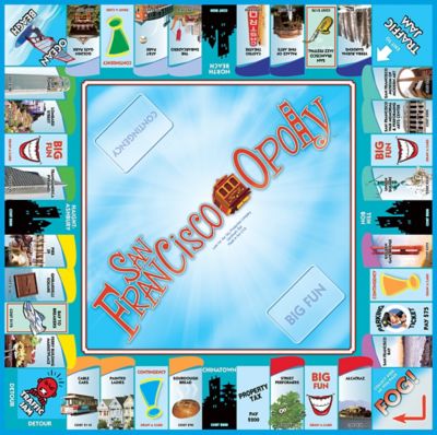 Late For the Sky San Francisco-Opoly Game at Tractor Supply Co.