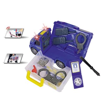 Dickie Toys Push and Play Sos Police Patrol Car, 203716005 at Tractor ...