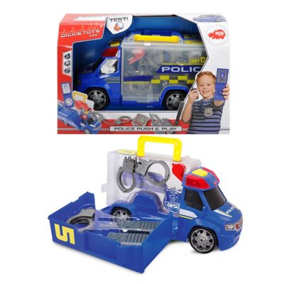 Dickie Toys Push and Play Sos Police Patrol Car, 203716005 at Tractor ...