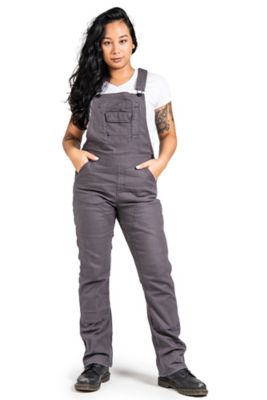 Dovetail Workwear Women's Freshley Overalls, 00x28,Dark Grey at Tractor ...