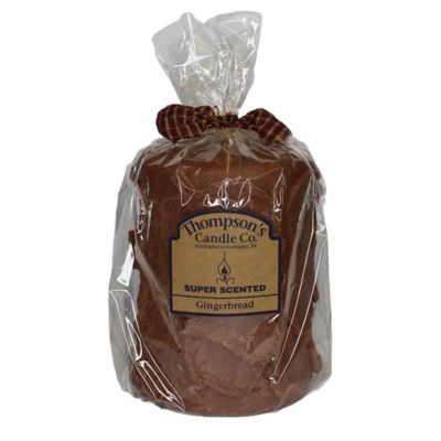 Thompson's Candle Co. 44 oz. Large Pillar Candle - Gingerbread, GILP at ...