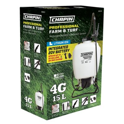 Chapin 4 gal. Cordless Multi-Purpose Rechargeable Backpack Sprayer at ...