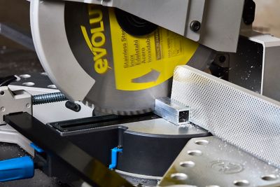 Evolution 14 in. 90-Tooth Stainless Steel Cutting Blade, 1 in. Arbor at ...