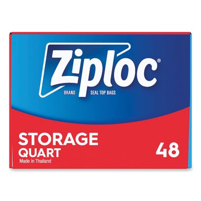 Ziploc Double Zipper Storage Bags, 1 qt., 48-Pack at Tractor Supply Co