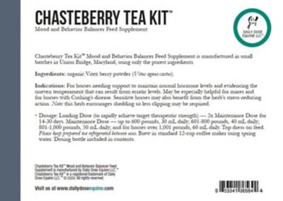 Daily Dose Equine Chasteberry Tea Kit, 12-Cup, 3-Pack at Tractor Supply Co.