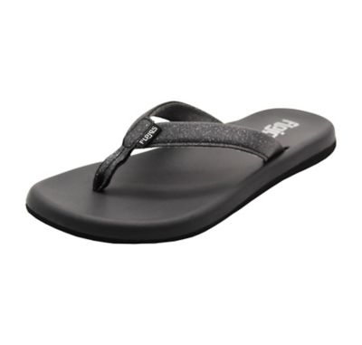 Flojos Campbell Flip-Flops, 10,Silver at Tractor Supply Co