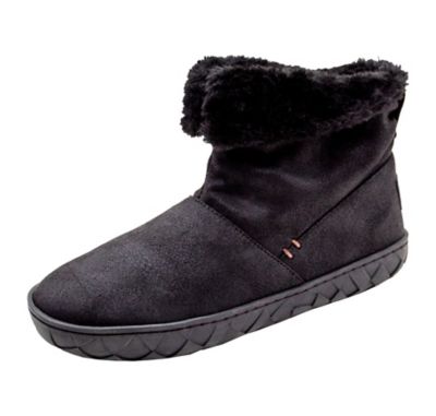 Flojos Women's Jolin Slipper Booties, 9,Black at Tractor Supply Co