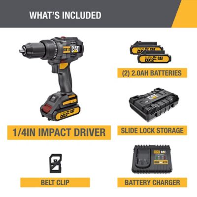 CAT 18V 1/2 in. Cordless Drill Driver, DX11 at Tractor Supply Co.