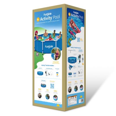 Funsicle 12 ft. Round Activity Pool at Tractor Supply Co.