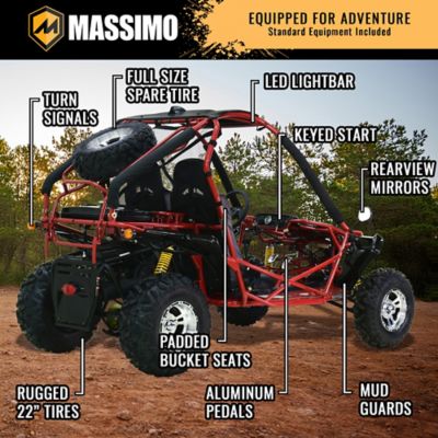 Massimo GKD200S Go-Kart at Tractor Supply Co.