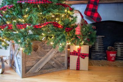 Barnwood USA Rustic Farmhouse Deluxe 17.5 x 11.5in. Weathered Gray ...