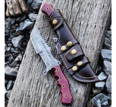 BNB Knives Damascus Tanto Tracker (Red G, BNB1225TT at Tractor Supply Co.