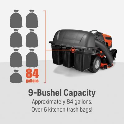 Husqvarna Triple Bagger for 46 in. and 48 in. Stamped Deck Tractors at ...