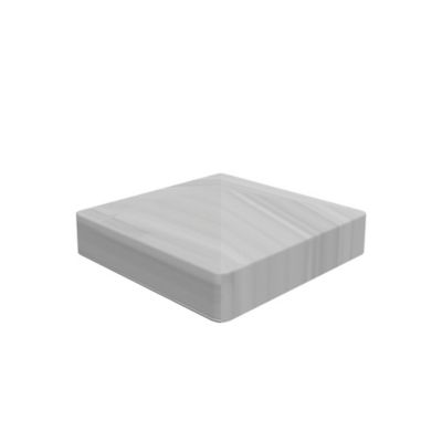 Barrette Outdoor Living 5 in. x 5 in. Driftwood Gray Vinyl Fence ...