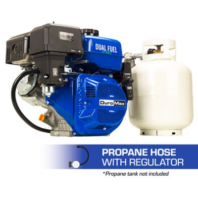 DuroMax 212cc 3/4 in. Shaft Recoil/Electric Dual Fuel Engine at Tractor ...