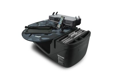 AutoExec Roadmaster Car Desk with Power Inverter, X-Grip Phone Mount ...