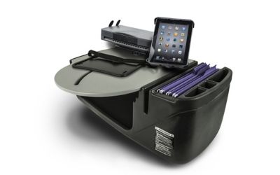 AutoExec Roadmaster Car Desk with Printer Stand and Tablet Mount ...