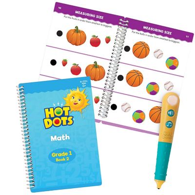 Educational Insights Hot Dots Jr. Let's Master Grade 1 Math Set with ...