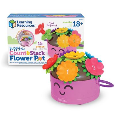Learning Resources Poppy the Count and Stack Flower Pot at Tractor ...