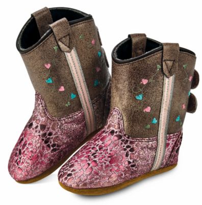 Old West Unisex Poppets Boots, 2,Brown at Tractor Supply Co