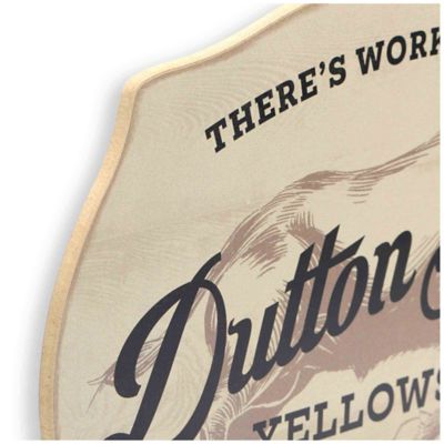 Open Road Brands Yellowstone Dutton Ranch There's Work to Be Done Wood ...