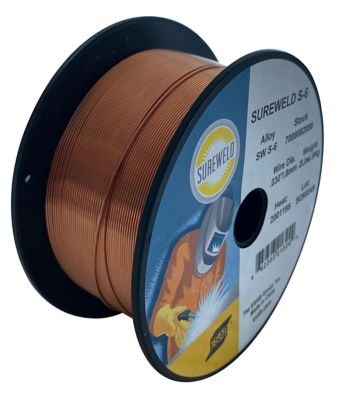 ESAB 0.030 in. SUREWELD S-6 MIG Welding Wire, 2 lb. Plastic Spool at ...
