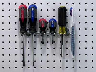 Triton Products 8-1/8 in. W Stainless Steel Multi-Prong Tool Holder for ...