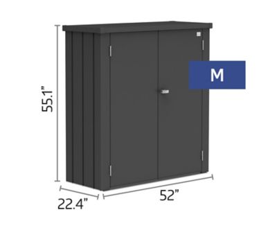 Biohort Romeo M Storage Locker - Dark Gray at Tractor Supply Co.