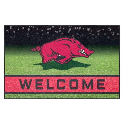 Fanmats Arkansas Razorbacks/Texas Longhorns House Divided Nylon Mat at ...