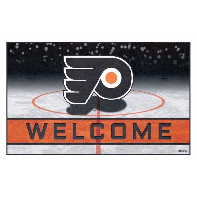 Fanmats Philadelphia Flyers Crumb Rubber Door Mat at Tractor Supply Co