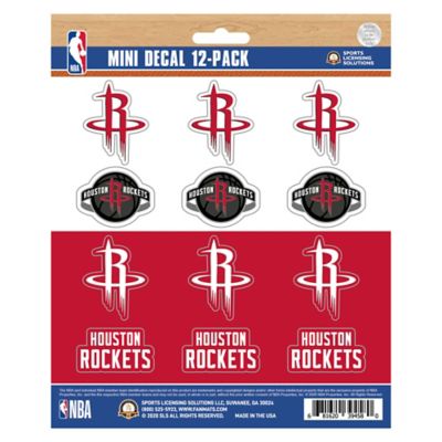 Fanmats Houston Rockets Mini Decals, 12-Pack at Tractor Supply Co